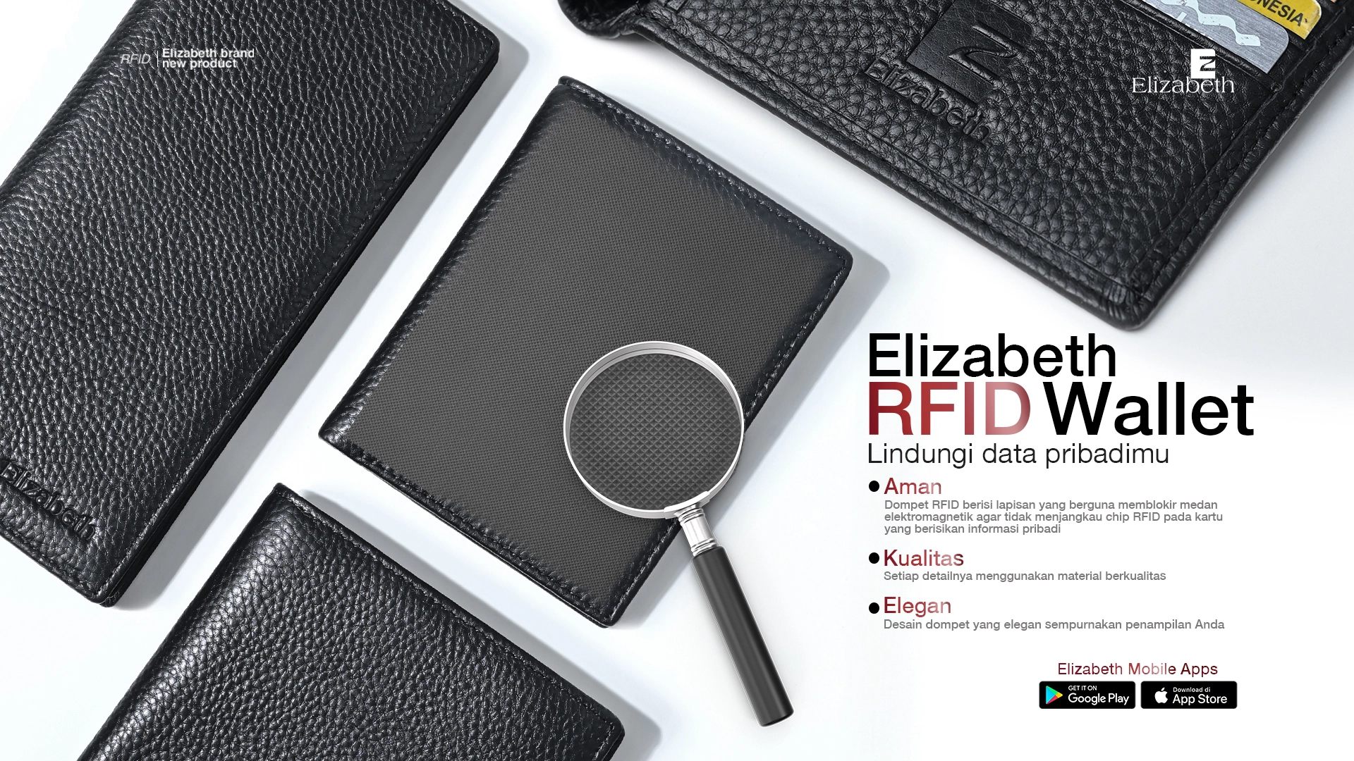 Dompet Anti-RFID: Melindungi Data Pribadi di Era Digital - Elizabeth Bags