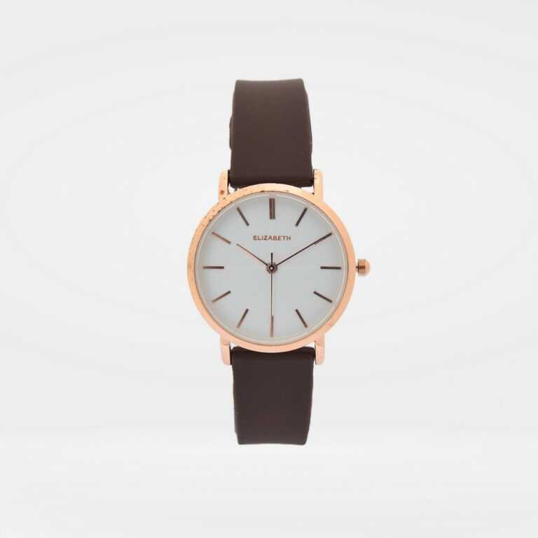 Jam Tangan Wanita - Elizabeth | Rubber Strap 2206-0088 - Elizabeth Bags