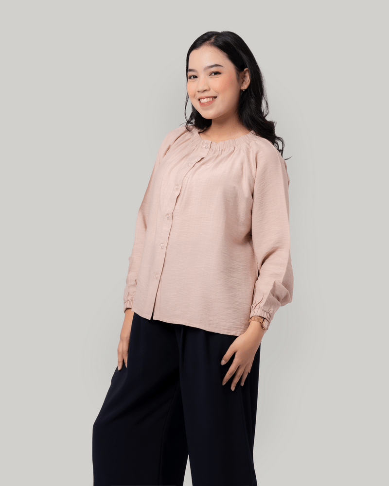 Elizabeth Clothing – Blouse Wanita Lengan Balon 0595-1574 - Elizabeth Bags
