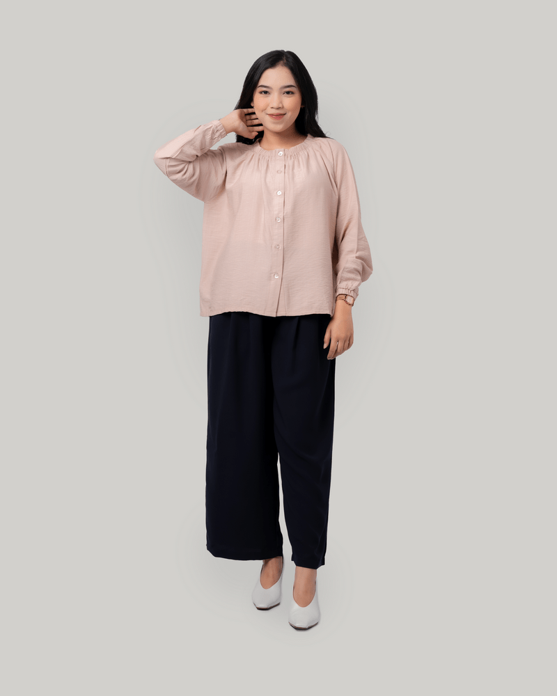 Elizabeth Clothing – Blouse Wanita Lengan Balon 0595-1574 - Elizabeth Bags