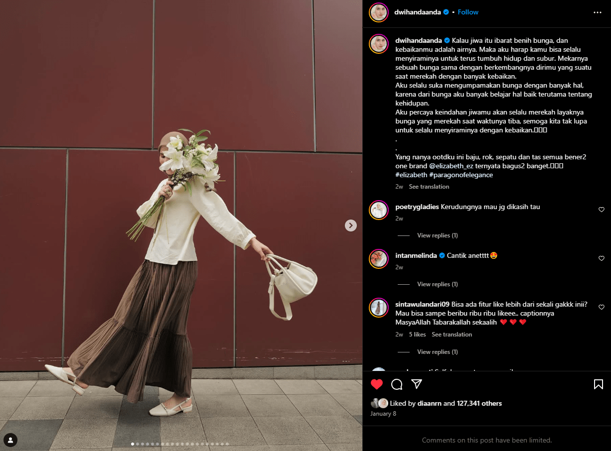 Dwihanda tampil memukau bersama Elizabeth!